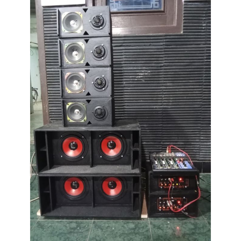 Jual miniatur sound horeg siap bunyi langsung colok listrik atau aki jg bisa | Shopee Indonesia