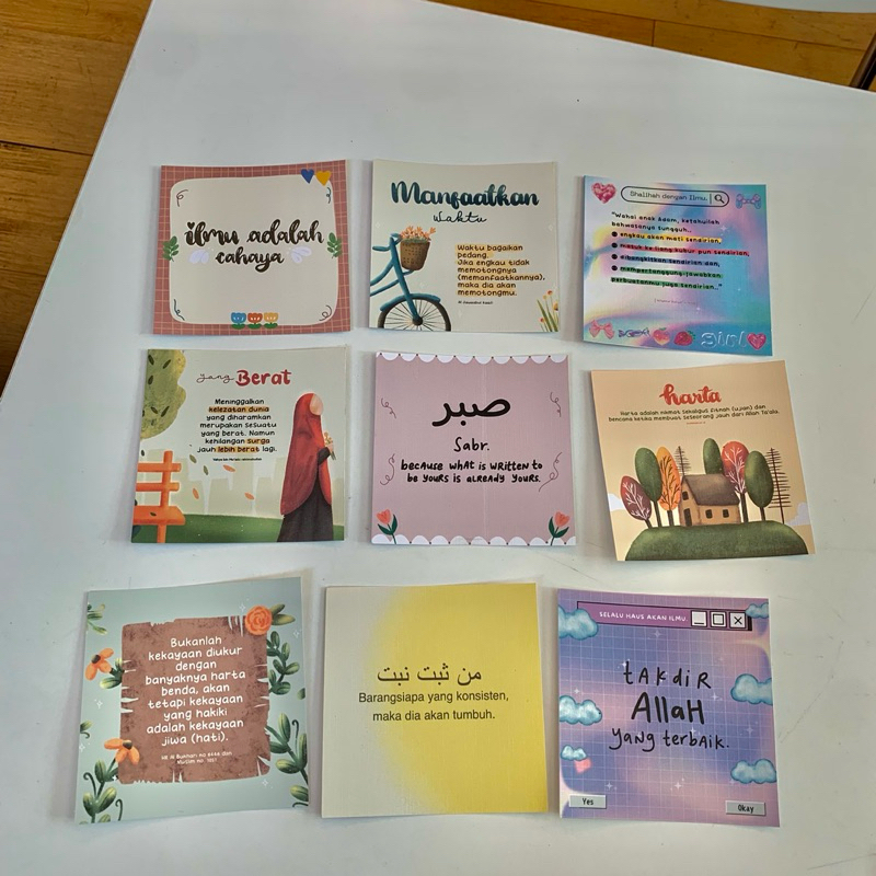 Jual [PART 2] Art Print Post Card Poster Mini Hiasan Dinding tempelan ...