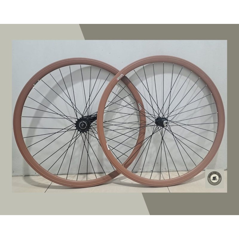 Jual Wheel set Fiksi Torpedo Vuelta Wheel Set Velg Fiksi Fixie Vuelta ...