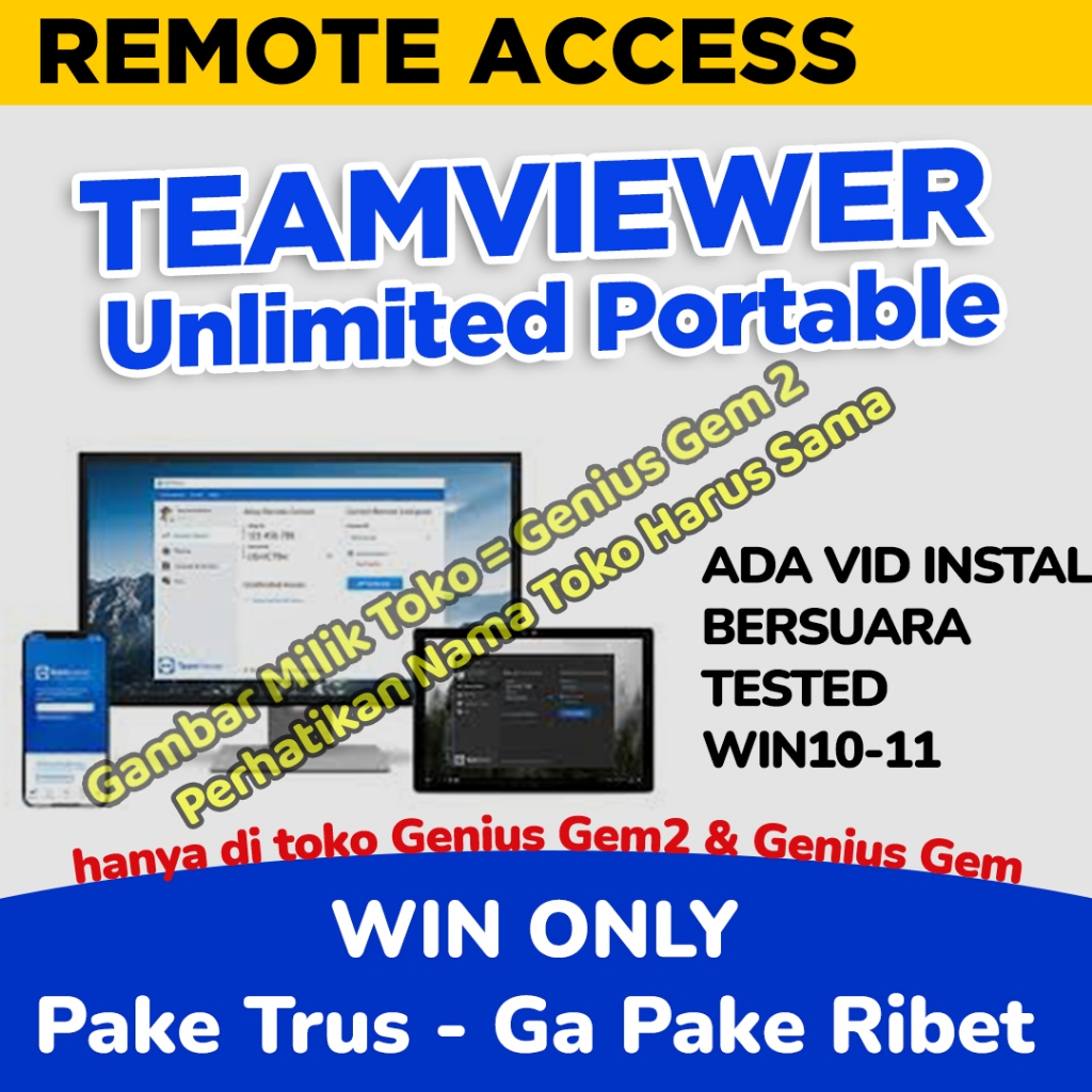 Jual Teamviewer Unlimited | Shopee Indonesia