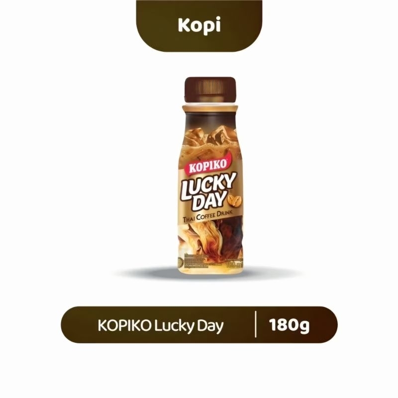Jual 2026 Kopiko Luckyday Thai Coffee + Bubblewrap 1 Dus 12pcs Kopi ...