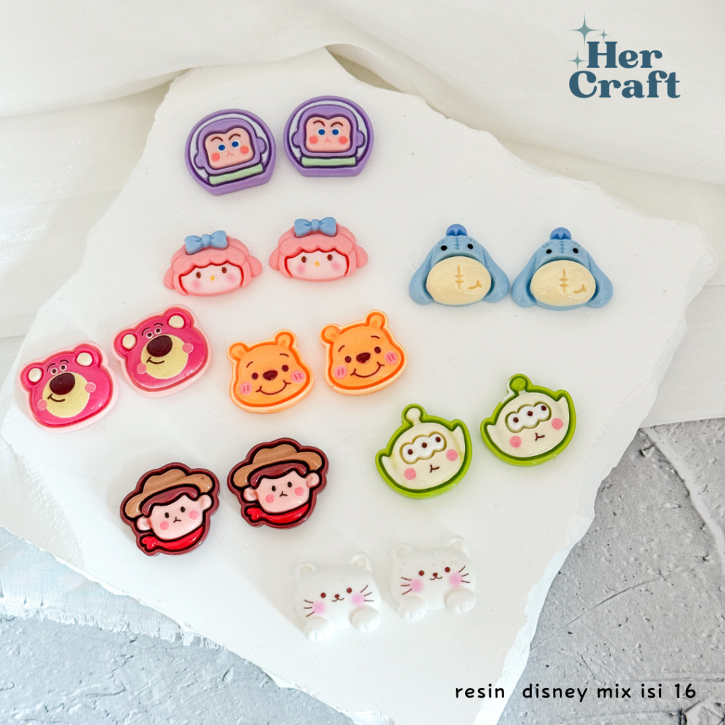 Jual Hercraft - resin disney Toy Story mix - isi 16pc | Shopee Indonesia
