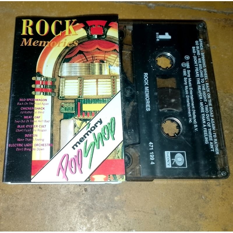Jual Kaset pita:Rock Memories- Memory pop shop | Shopee Indonesia