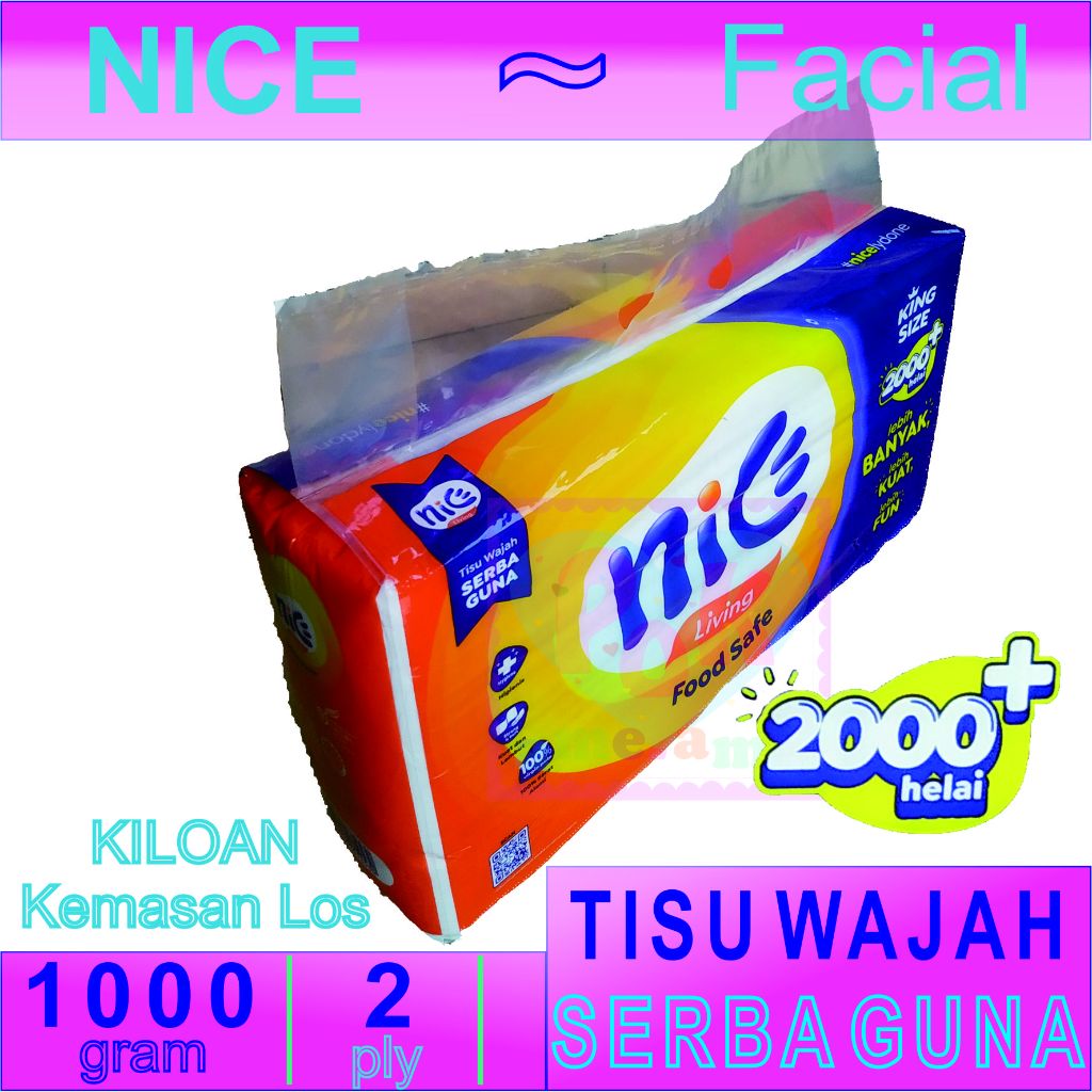 Jual Tisu Nice 1kg (Kiloan) / 1.000gram | Shopee Indonesia