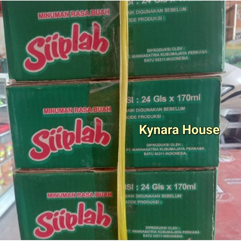 Jual Siiplah Minuman Sari Buah 24x170ml (3 Karton) | Shopee Indonesia