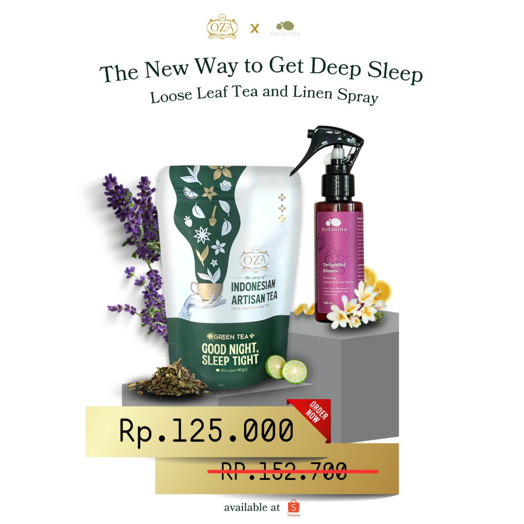Jual Botanina - The New Way to Get Deep Sleep | OZA Tea x Botanina ...