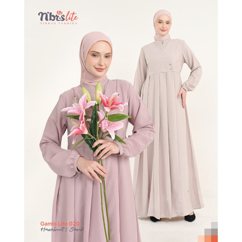 Jual NIBRAS LITE 020 GAMIS DEWASA | Shopee Indonesia