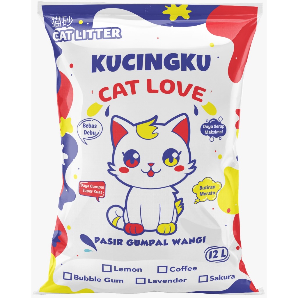 Jual KUCING KU 12 LITER SUDAH DIOLAH-PASIR KUCING GUMPAL WANGI | Shopee ...