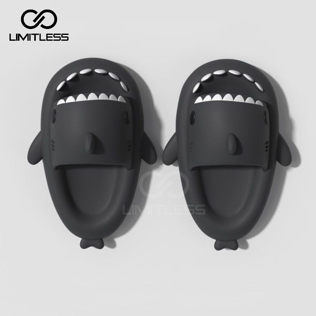 Jual Sendal Hiu Pria Dewasa Kekinian Sandal Hiu Slip On Ringan Empuk ...