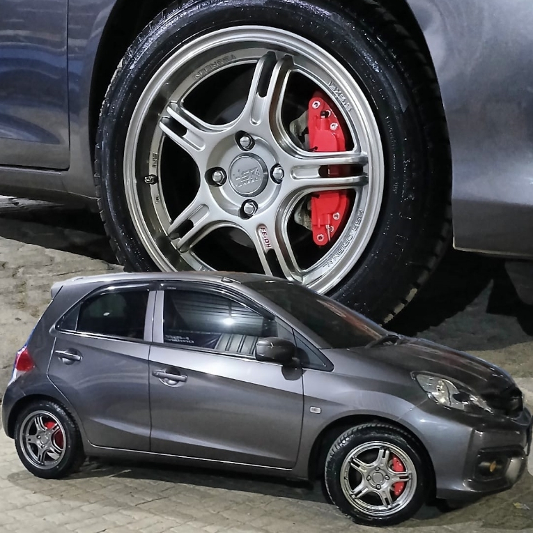 Jual velg mobil racing hsr R15 fe 04 untuk honda brio | Shopee Indonesia
