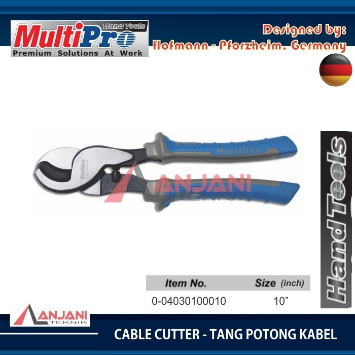 Jual MULTIPRO GUNTING TANG POTONG KABEL 10 INCH CABLE CUTTER 10INCH ...