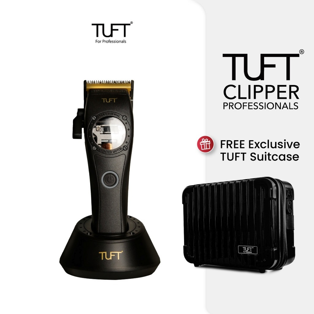 Jual TUFT Professional Clipper FREE TUFT Barber Suitcase | Shopee Indonesia