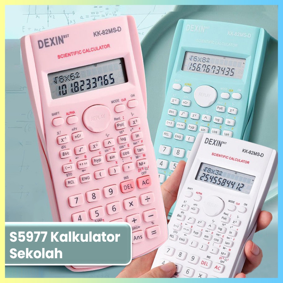 Jual Kalkulator Sekolah / Kalkulator Scientific / Kalkulator Ilmiah 240 ...