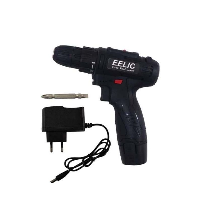 Jual Mesin Bor Tangan Baterai / Cordless Hand Drill / Mesin Bor 12v 1 ...