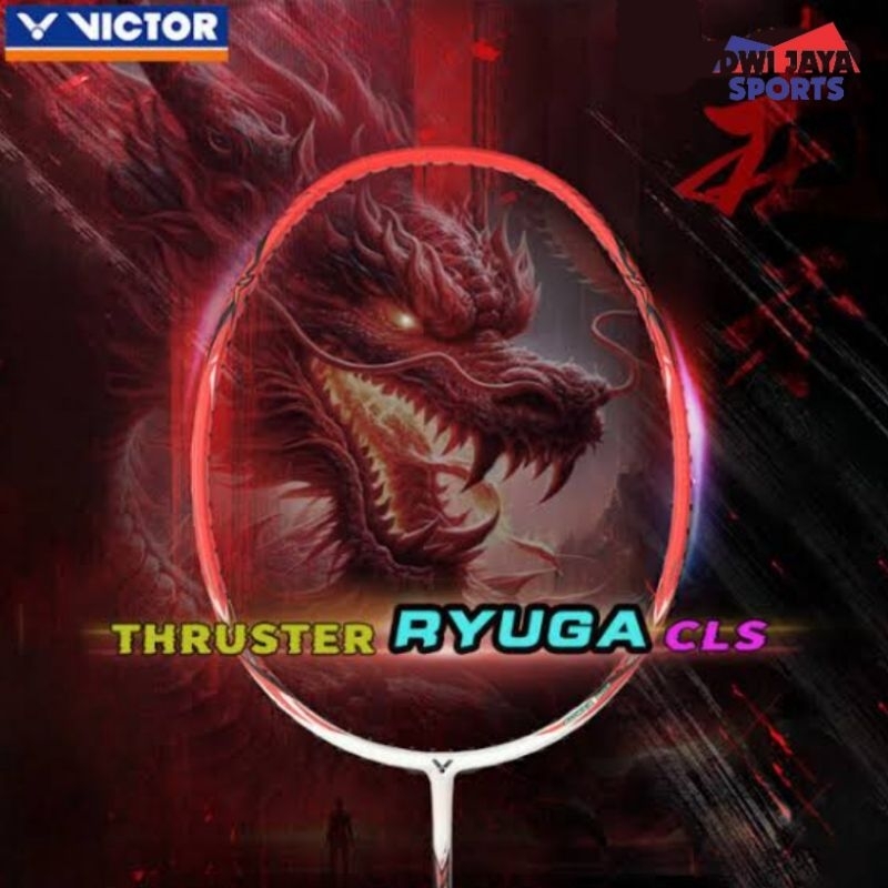 Jual New Raket Badminton Victor Thruster Ryuga CLS/TK RYUGA CLS D 4u ...