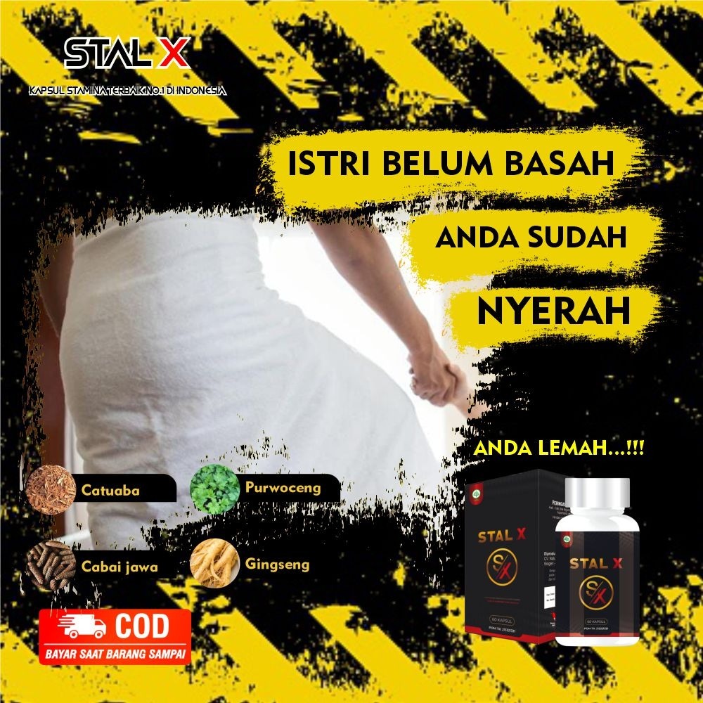 Jual STALX BPOM OBAT KUAT HERBAL STAMINA PRIA TERBAIK PALING AMPUH 100% ...