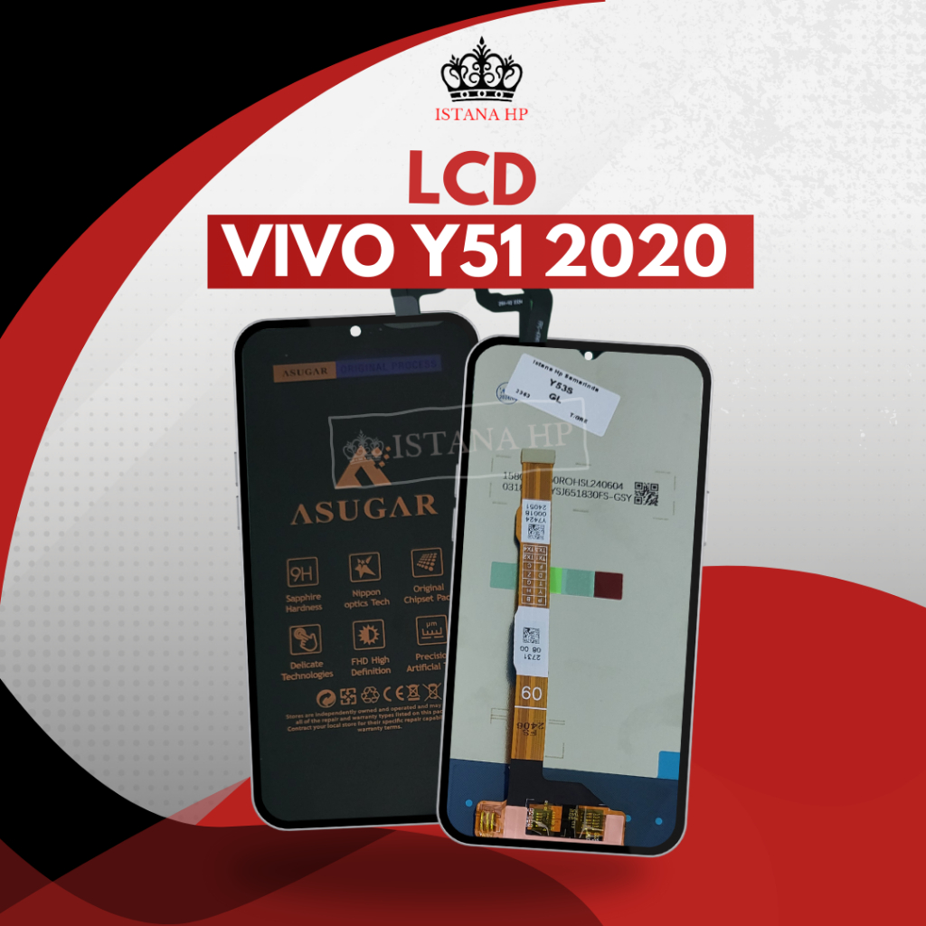 Jual LCD + TS VIVO Y51 2020/Y53S/IQOO/Y31 2020/Y31S BLACK | Shopee ...