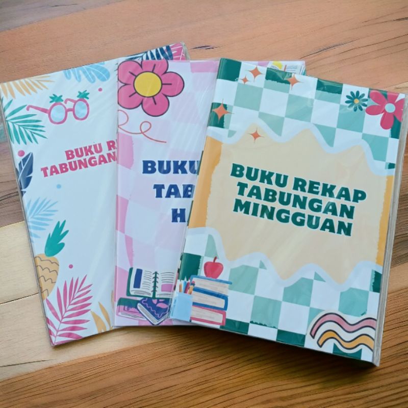 Jual [By TOOKE] READY BUKU REKAP TABUNGAN HARIAN/MINGGUAN/BULANAN/BUKU ...