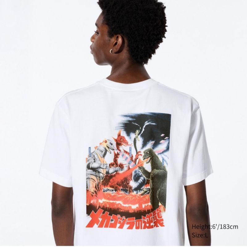 Jual UT Godzilla Lengan Pendek Uniqlo | Godzilla Short Sleeve UT Uniqlo ...