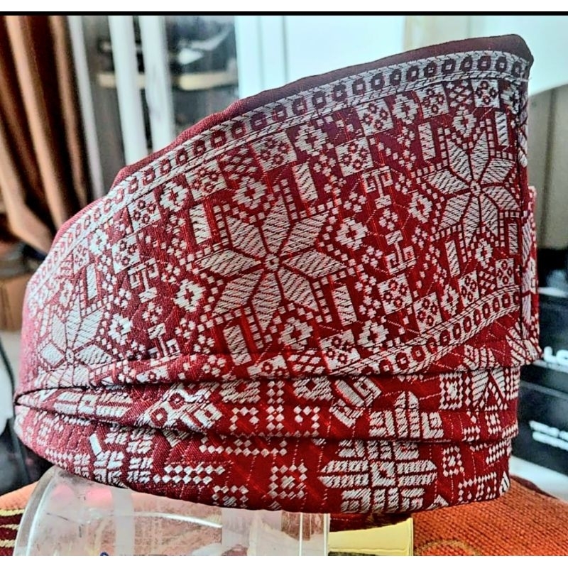 Jual TANJAK PREMIUM KAIN SONGKET BENANG EMAS/PERAK | Shopee Indonesia