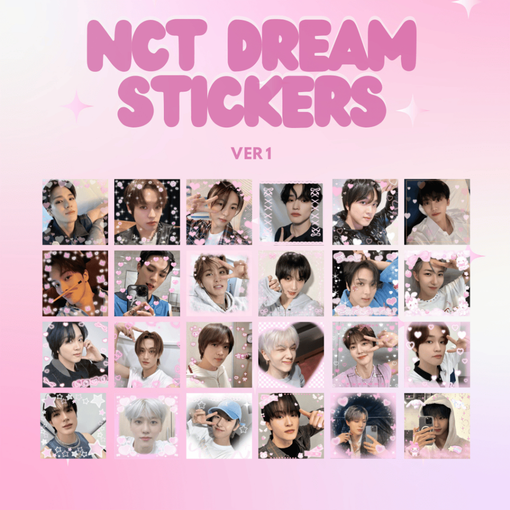 Jual [90 PCS] NCT DREAM LOVE MAIL STICKER FREBIESS STICKER DECO KPOP | Shopee Indonesia