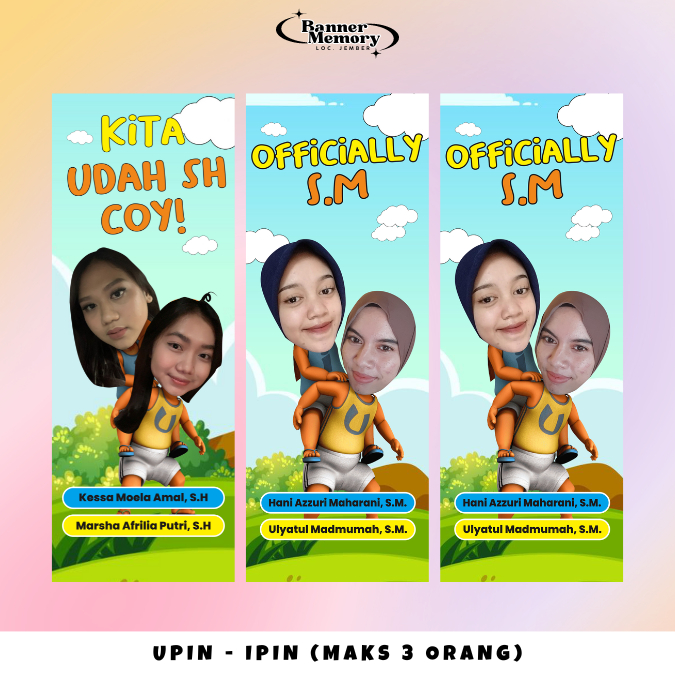 Jual [ UPIN IPIN ] PAKET XBANNER / X BANNER / TIANG SPANDUK BANNER ...