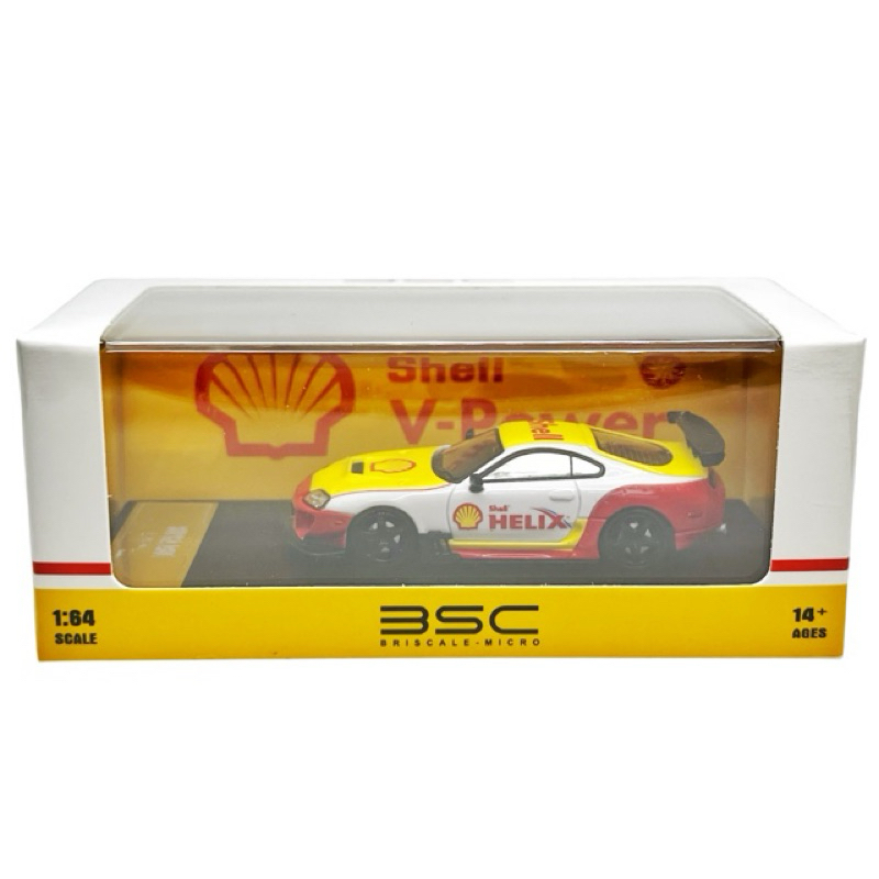 Jual BSC 64 Toyota Supra A80 Shell Livery Limited Edition | Shopee ...