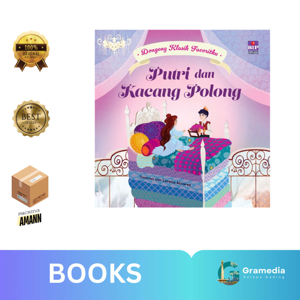 Jual Gramedia MKG - Buku Anak Dongeng Klasik Favoritku - Putri dan ...