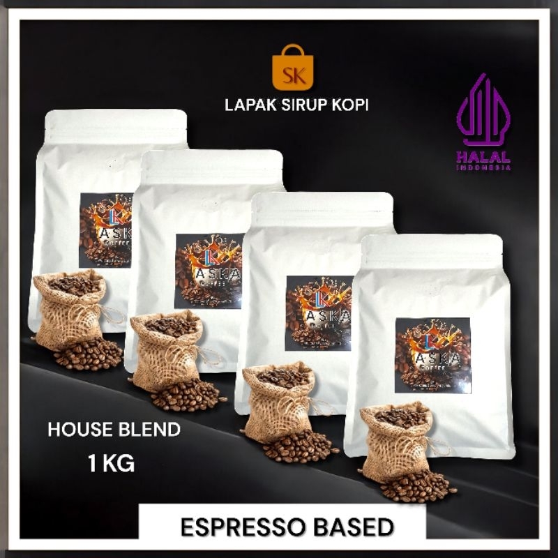 Jual Biji Kopi Blend 1KG - kopi Susu 1KG - house blend - Espresso based ...