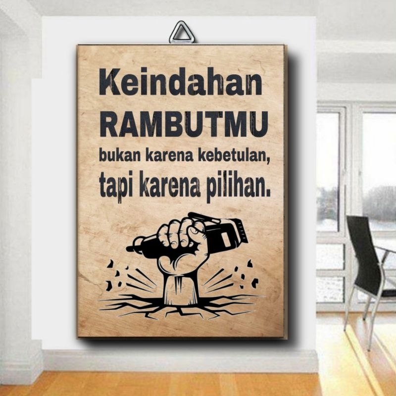 Jual POSTER PANGKAS RAMBUT BARBERSHOP SALON hiasan dinding | Shopee Indonesia