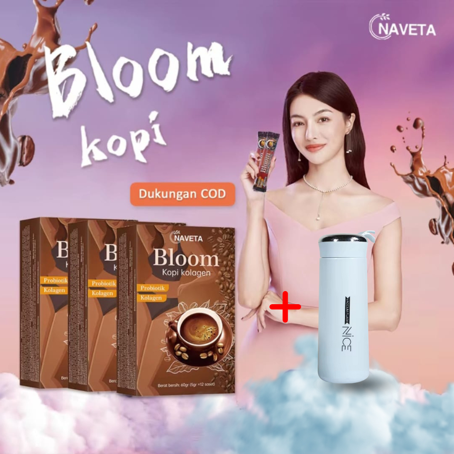 Jual KOPI BLOOM KOLAGEN - 1 BOX ISI 12 SASET | Shopee Indonesia