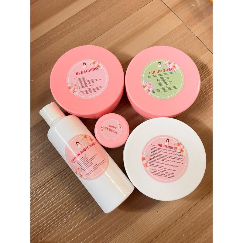 Jual Paket HB Platinum (Get 5item) (untuk kulit susah putih dan kulit badak) | Shopee Indonesia