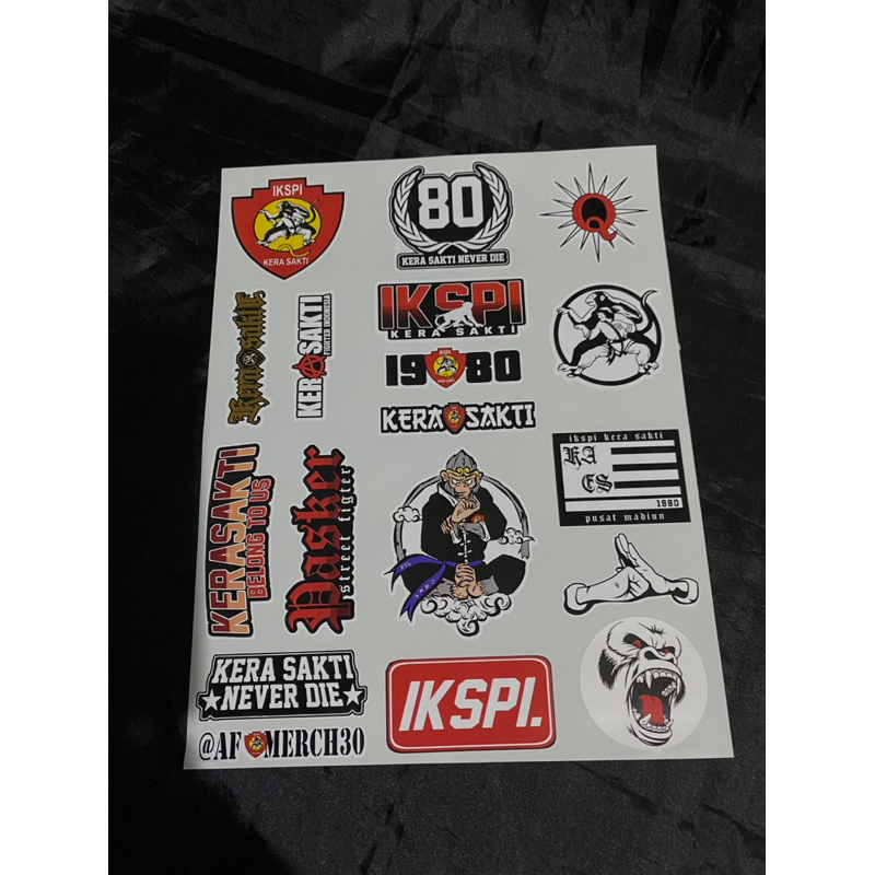 Jual Stiker IKSPI KERA SAKTI anti air tinggal tempel / STIKER KERA SAKTI | Shopee Indonesia