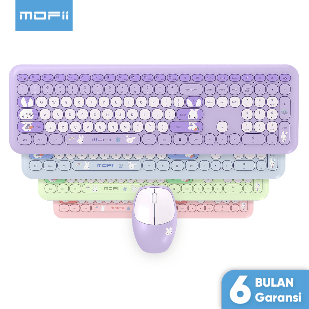 Jual MOFii Keyboard Mouse Set 2.4G Wireless 666 Pro | Shopee Indonesia