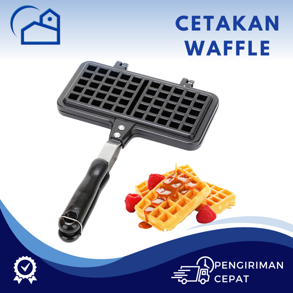 Jual HOMESTATION - Cetakan kue Waffle Croffle Maker - Tempat buat Wafel ...