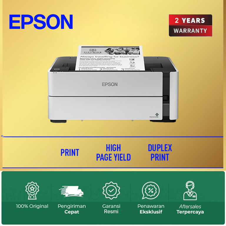 Jual Printer Epson EcoTank Monochrome M1140 Ink Tank | Shopee Indonesia