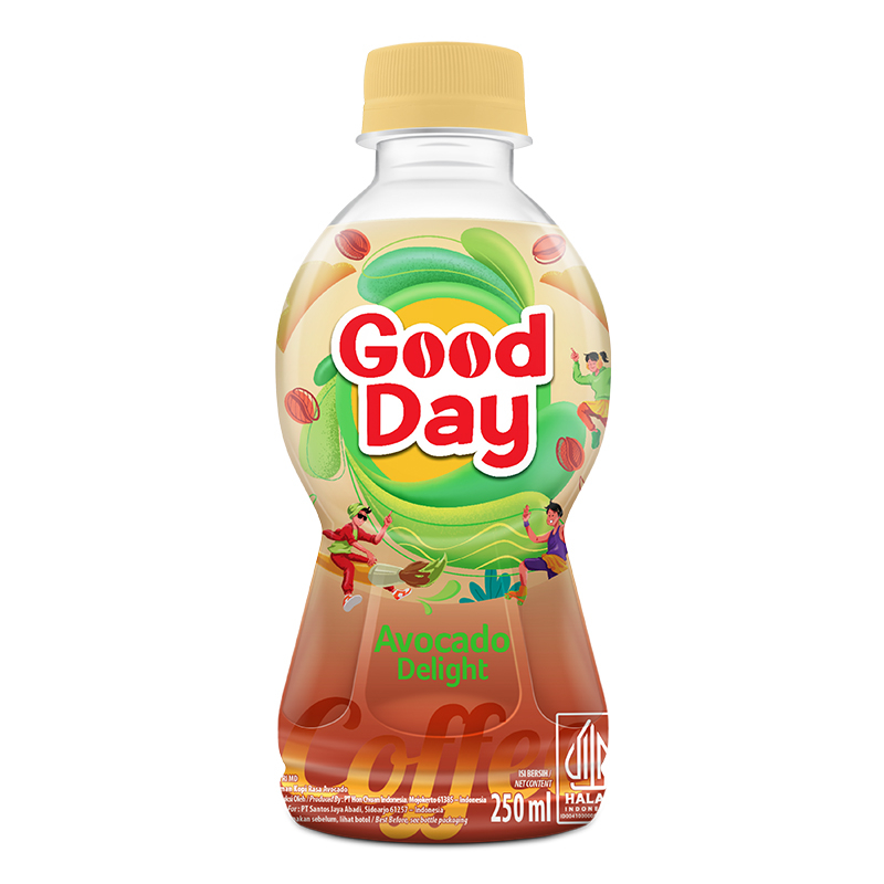 Jual Good Day Minuman Kopi Avocado Delight 250 ml | Shopee Indonesia