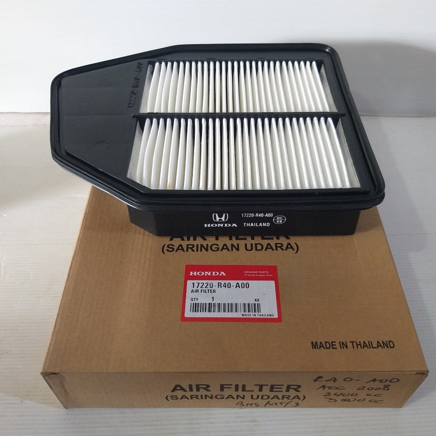 Jual Filter udara Honda Accord 2008 - 2012 saringan udara 17220-R40-A00 ...