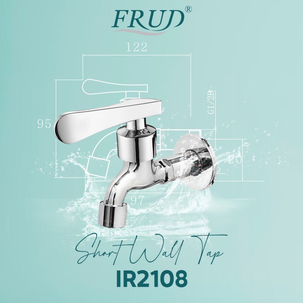 Jual FRUD IR2108 Kran Air/Single Lever Basin Pillar Tap | Shopee Indonesia