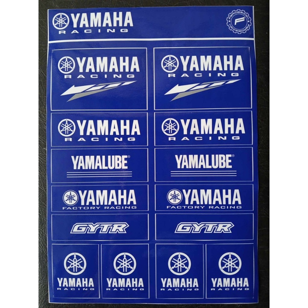 Jual Sticker packs yamaha racing ver 2 | Shopee Indonesia