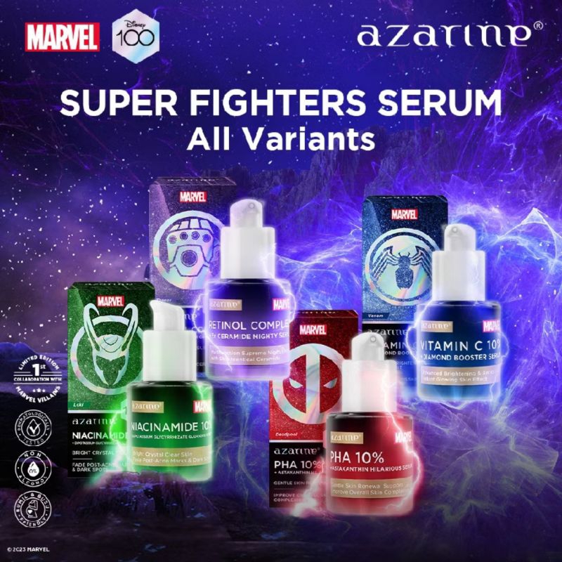 Jual Riishopplg - [Azarine x Marvel] All Varian Super Fighters Serum ...