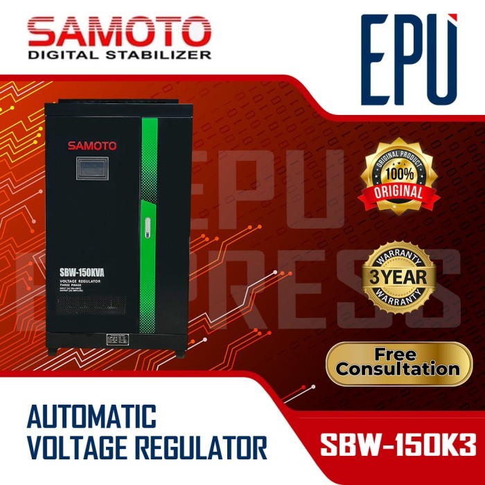 Jual Stabilizer Samoto 150KVA Stabiliser 150rb VA Stavol Listrik SMT ...