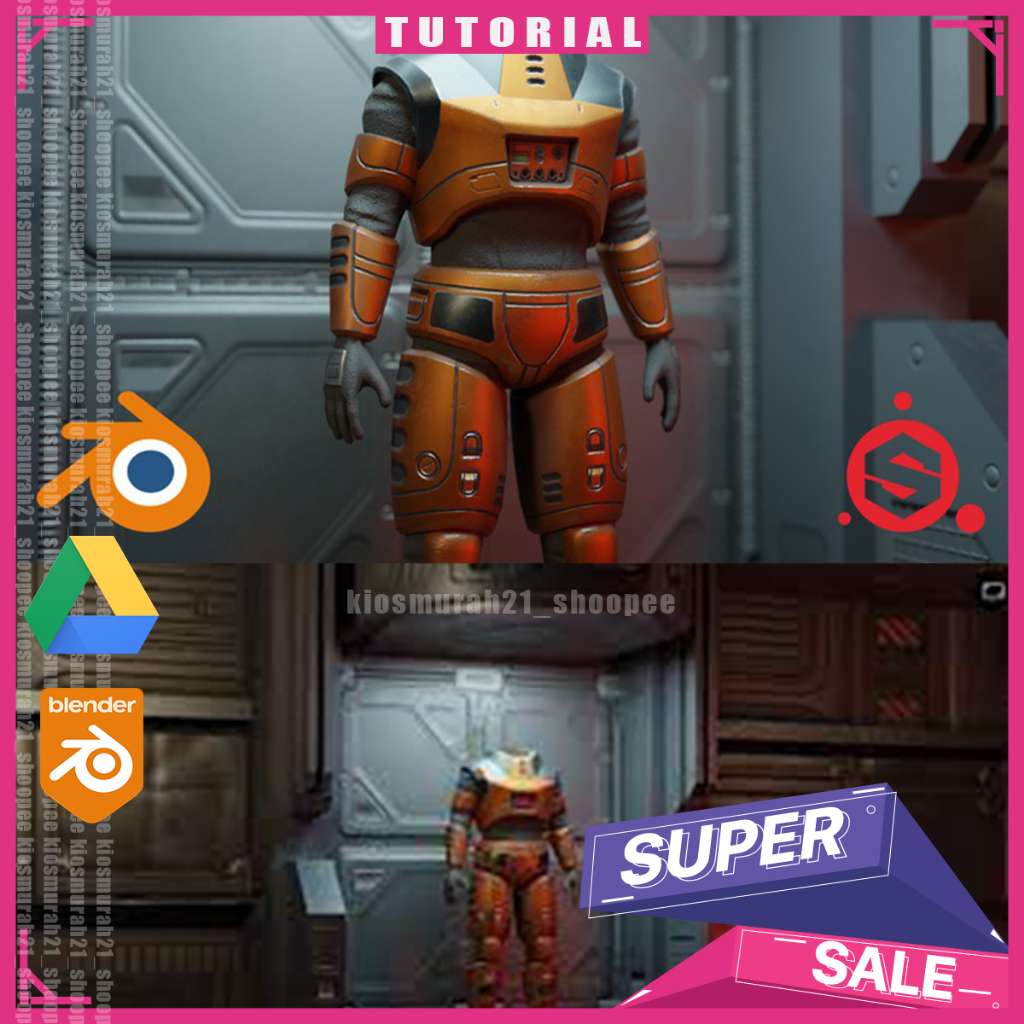 Jual Sci Fi Armor With Blender And Substance Painter - Blender 3D Tutorial | Shopee Indonesia