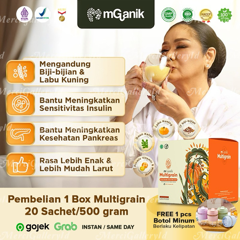 Jual Mganik Multigrain Improved Formula menurunkan Gula darah ...