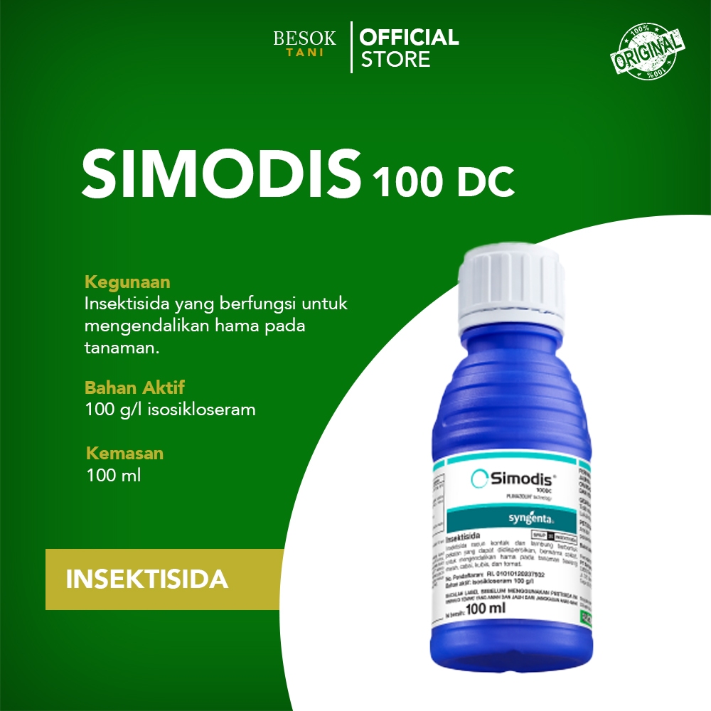 Jual SIMODIS 100 DC 100 ml | Insektisida | Mengendalikan Hama Tanaman ...