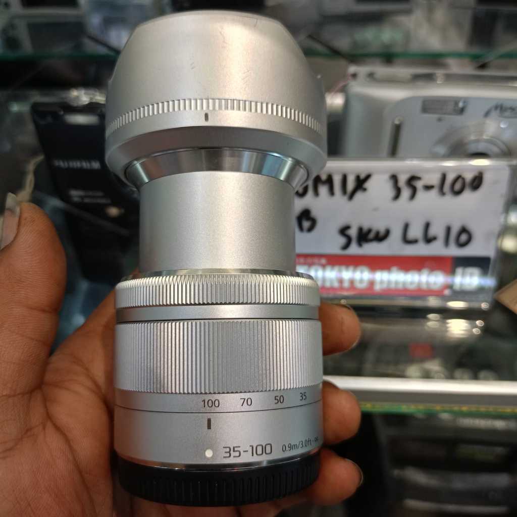 Jual lensa mirrorless lumix G vario 35-100mm mulus | Shopee Indonesia