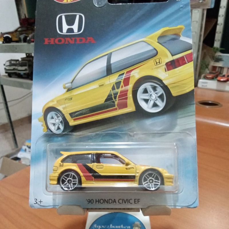Jual Honda civic EF kuning special card Honda CARD dan Bubble aman ...