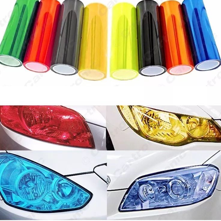 Jual ORIGINAL sticker lampu hybrid mika lampu lebar 3CMX1CM | Shopee ...