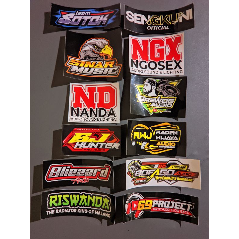 Jual STIKER SOUND SYSTEM HOREG BREWOG AUDIO TEAM SOTOK PREMIUM | Shopee ...