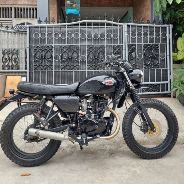 Jual RC-POGUM Original || Knalpot Custom W175 Leher/Header Type C Full ...
